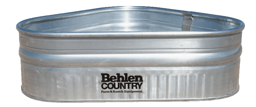 Shallow Galvanized Water Trough Watering Trough Uses | Coastal Country
